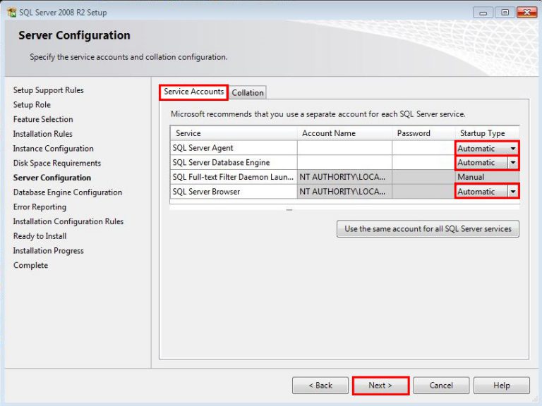 نصب بانک اطلاعاتی SQL Server 2008R2 | راهنمای نرم افزار هلو